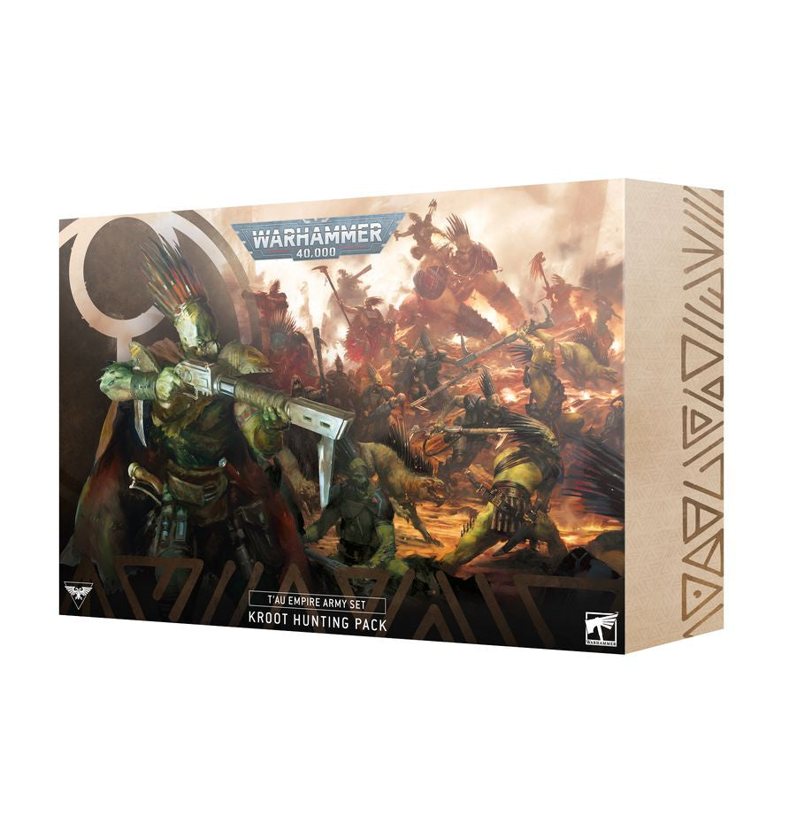 Warhammer 40K Xenos T'au Empire Kroot Hunting Pack Army Box – Shall We ... Warhammer 40K Xenos T'au Empire Kroot Hunting Pack Army Box – Shall We ...